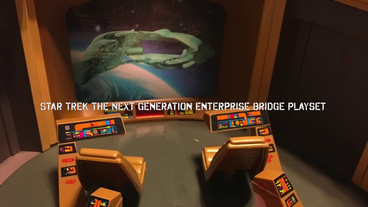 Star Trek The Next Generation Enterprise Bridge Playset by Playmates ...