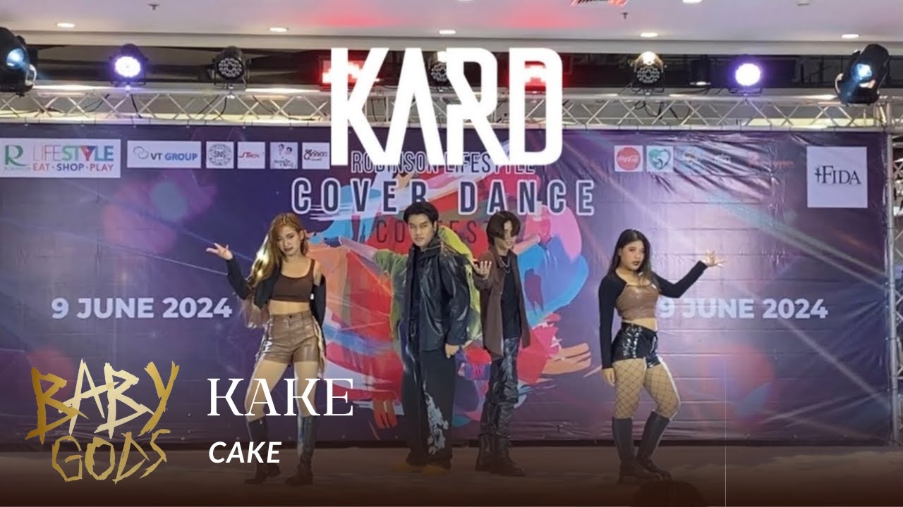 KAKE Cover KARD - intro + CAKE @Robinson Lifestyle Cover Dance contest ...