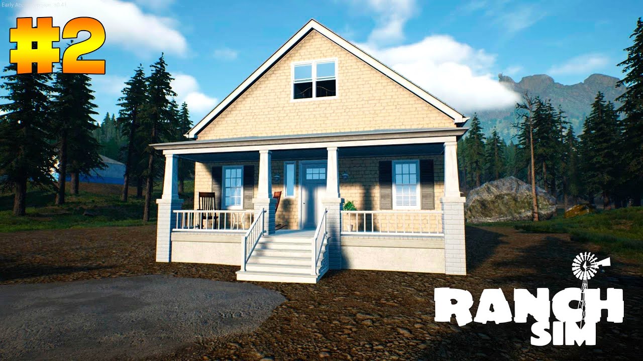 ¡COMIENZA NUESTRA NUEVA CASA EN RANCH SIMULATOR! #2 - YouTube