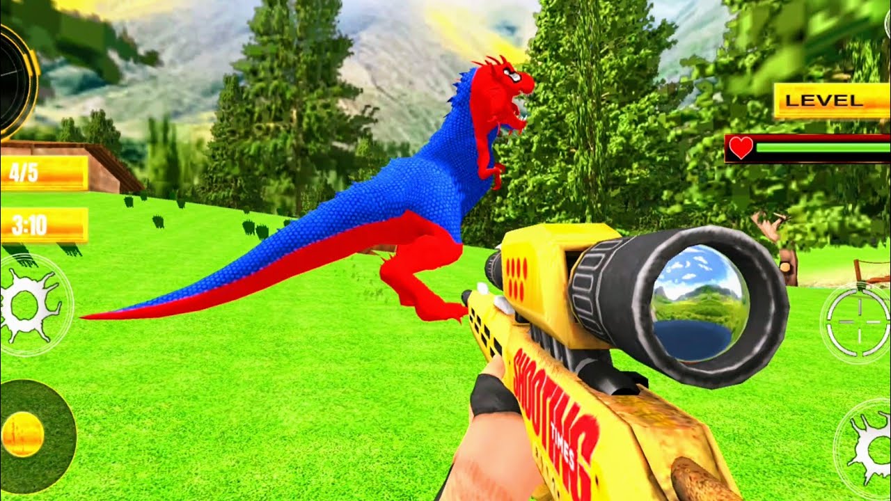 Dino Hunter Zoo Hunting Games - Wild Animal Hunting Games - Android ...