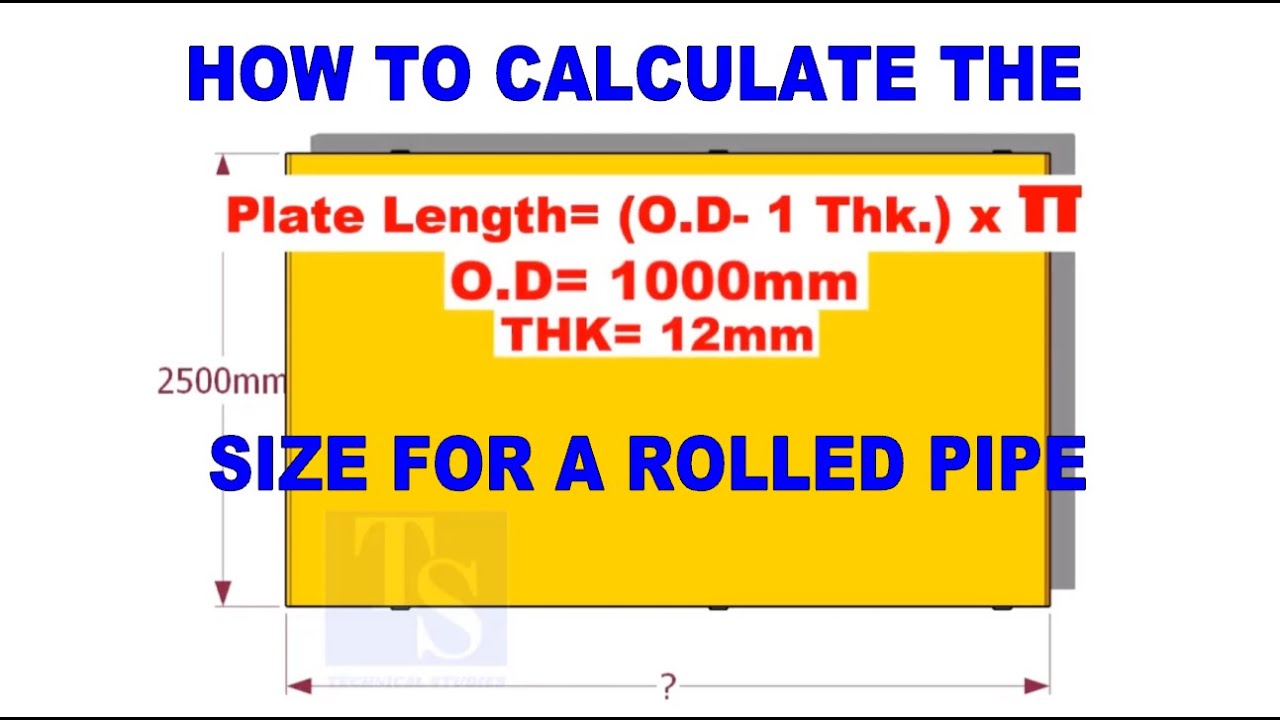 BLANK SIZE OF A ROLLED PIPE TUTORIAL fast and easy piping tips and ...