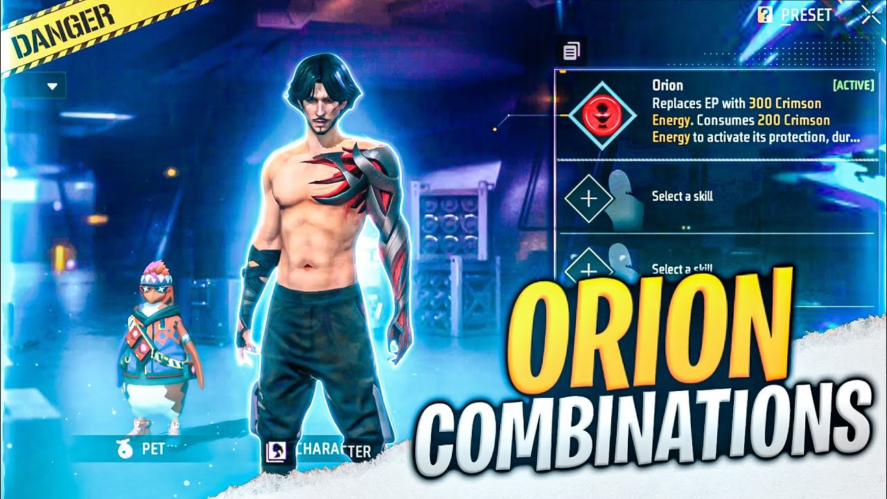 Orion Character Best Combinations In 2024 | Br Rank & Cs Rank Best ...