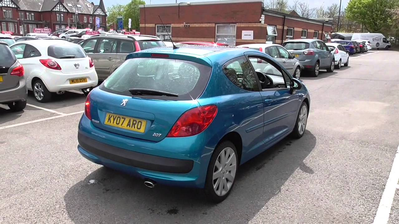 Peugeot 207 Gt Hdi 110 U94512 - YouTube