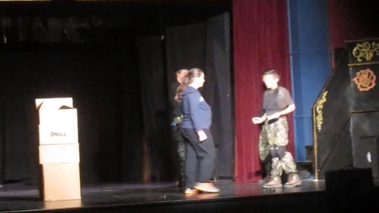 Heritage Academy Talent Show May 2014 Part 10- Studio C Skit "Lady ...