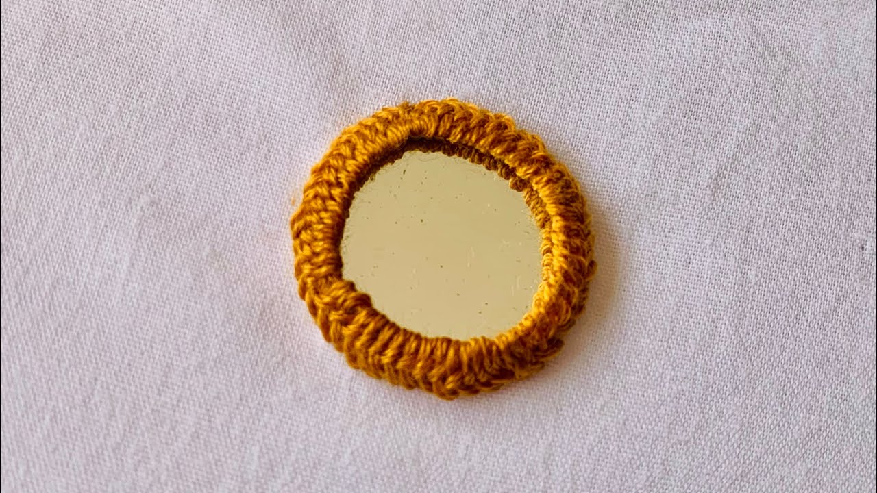 Easy and Simple mirror stitch tutorial for beginners | Mirror Work ...