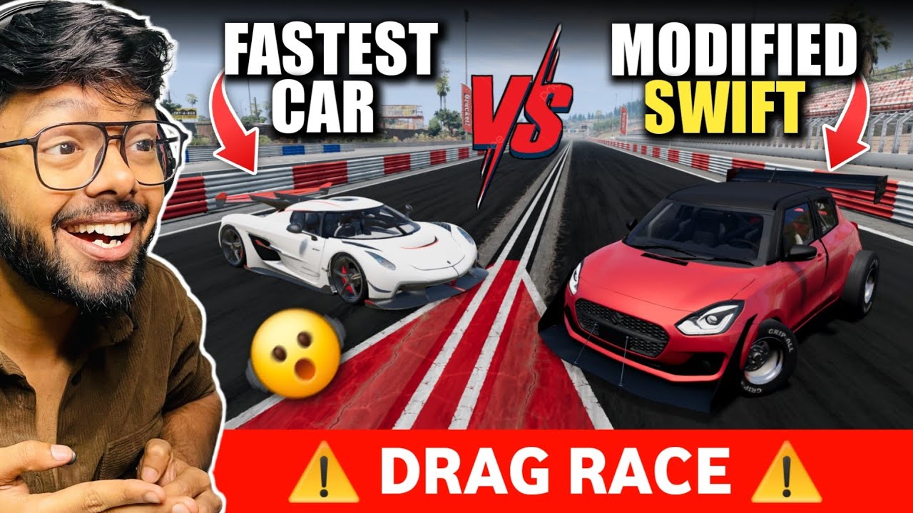 SUZUKI SWIFT vs WORLD'S FASTEST CAR | DRAG RACE - AKFaman - YouTube