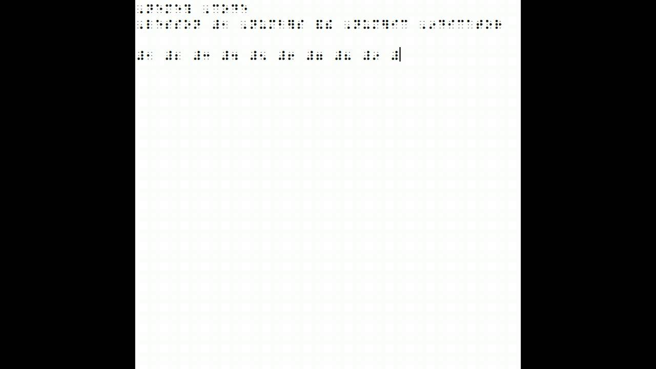 Nemeth Lesson 1 Numbers and Numeric Indicator - YouTube