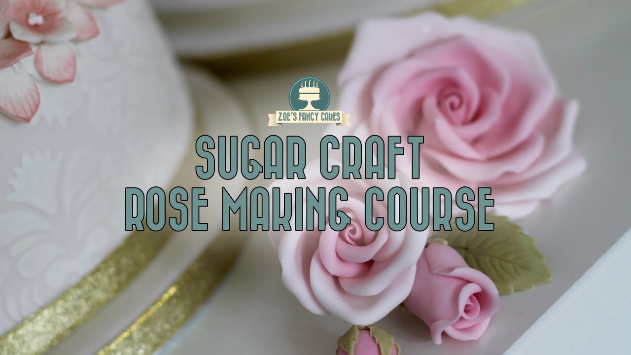 Premium tutorial: How to make sugar craft roses EXCLUSIVE DISCOUNT ...