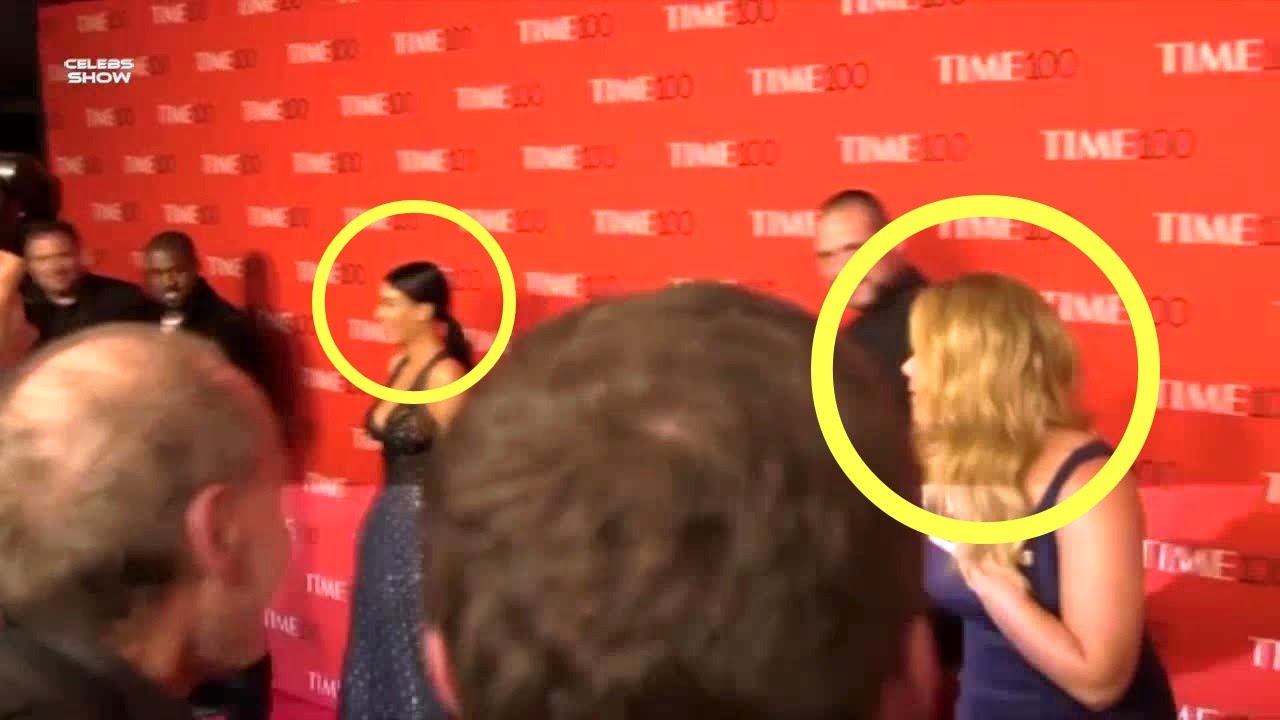 Amy Schumer Pranks Kim Kardashian and Kanye West at Time 100 Gala 2015 ...