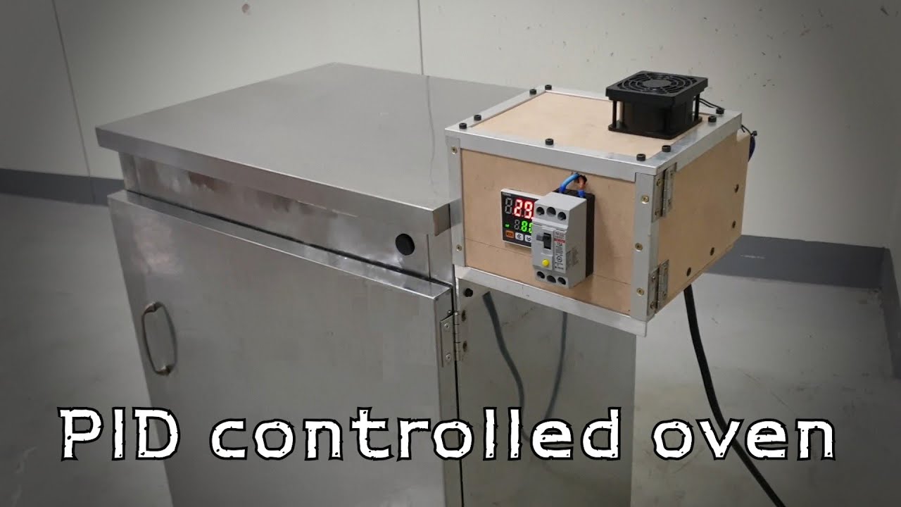 PID controlled oven for curing carbon fiber DIY - YouTube