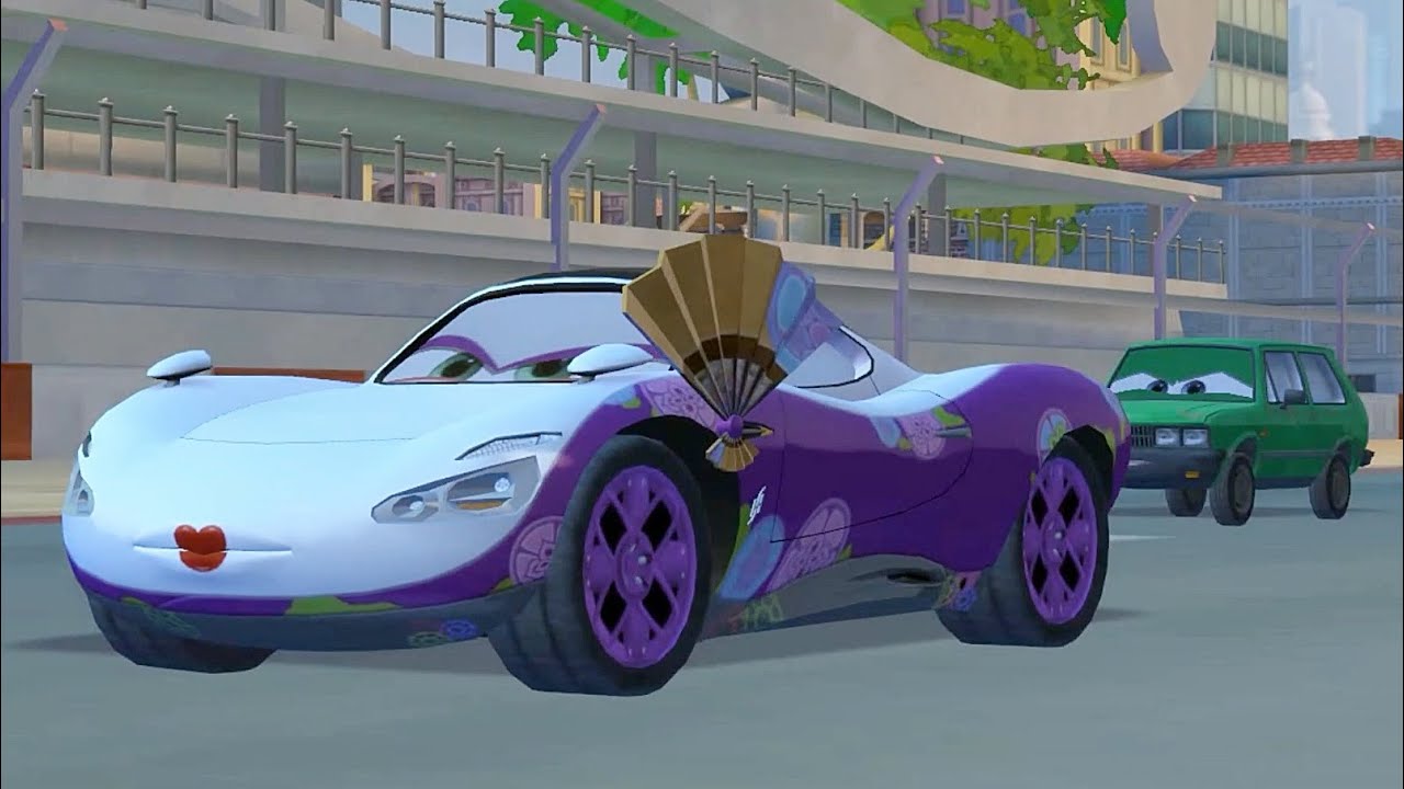 Cars 2 The Video Game MOD - Cherry Blossom Holley Shiftwell Buckingham ...