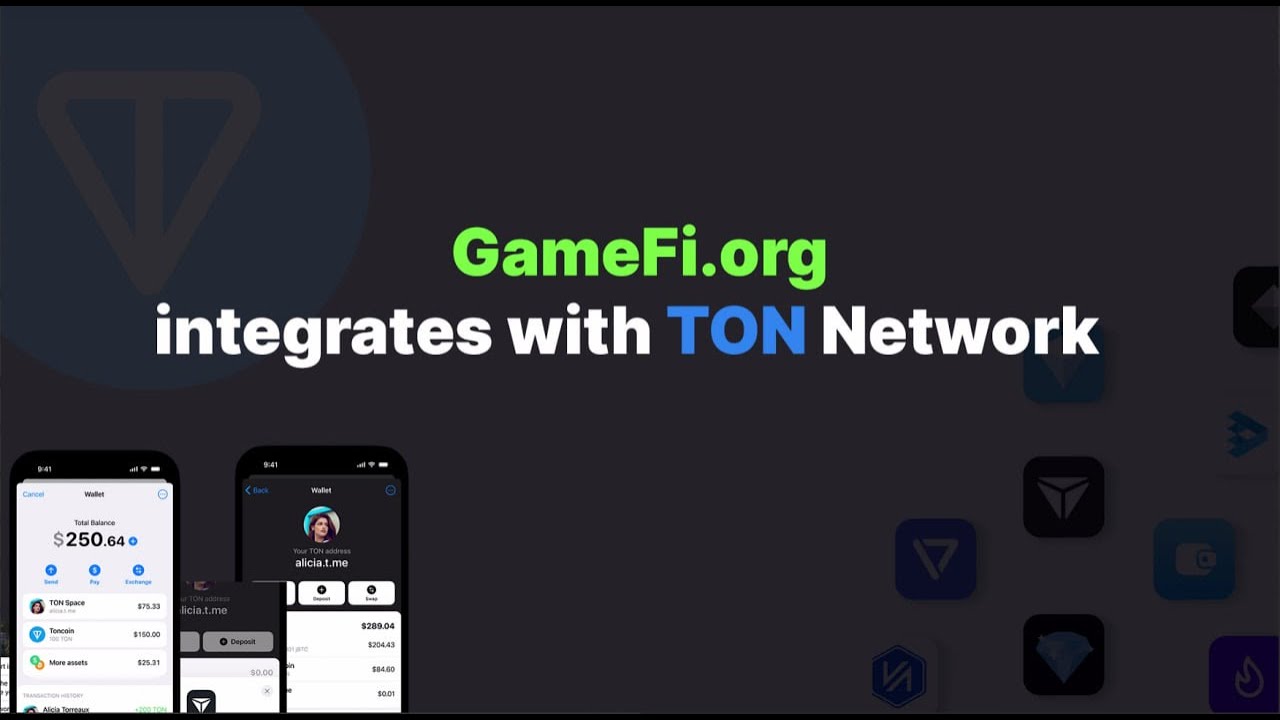 GameFi.org and TON Announce Integration & Alliance - YouTube