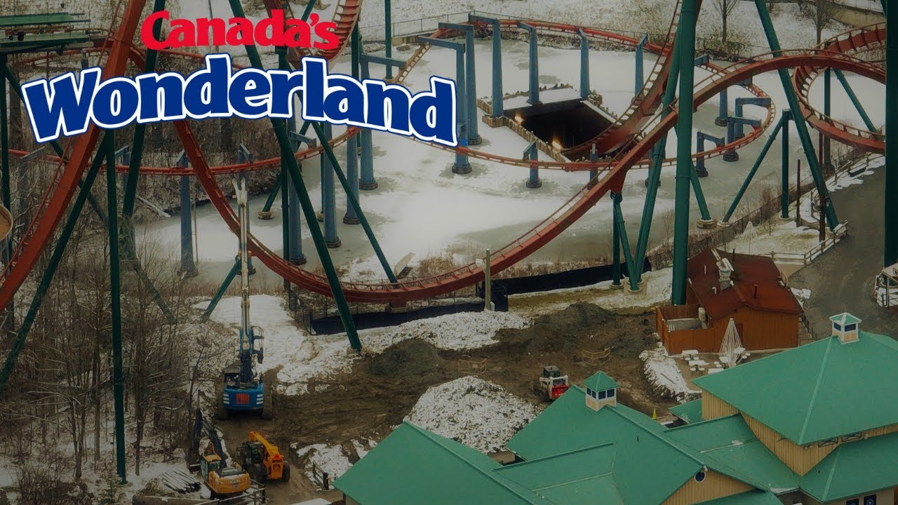 Canada's Wonderland New Rides Update - YouTube