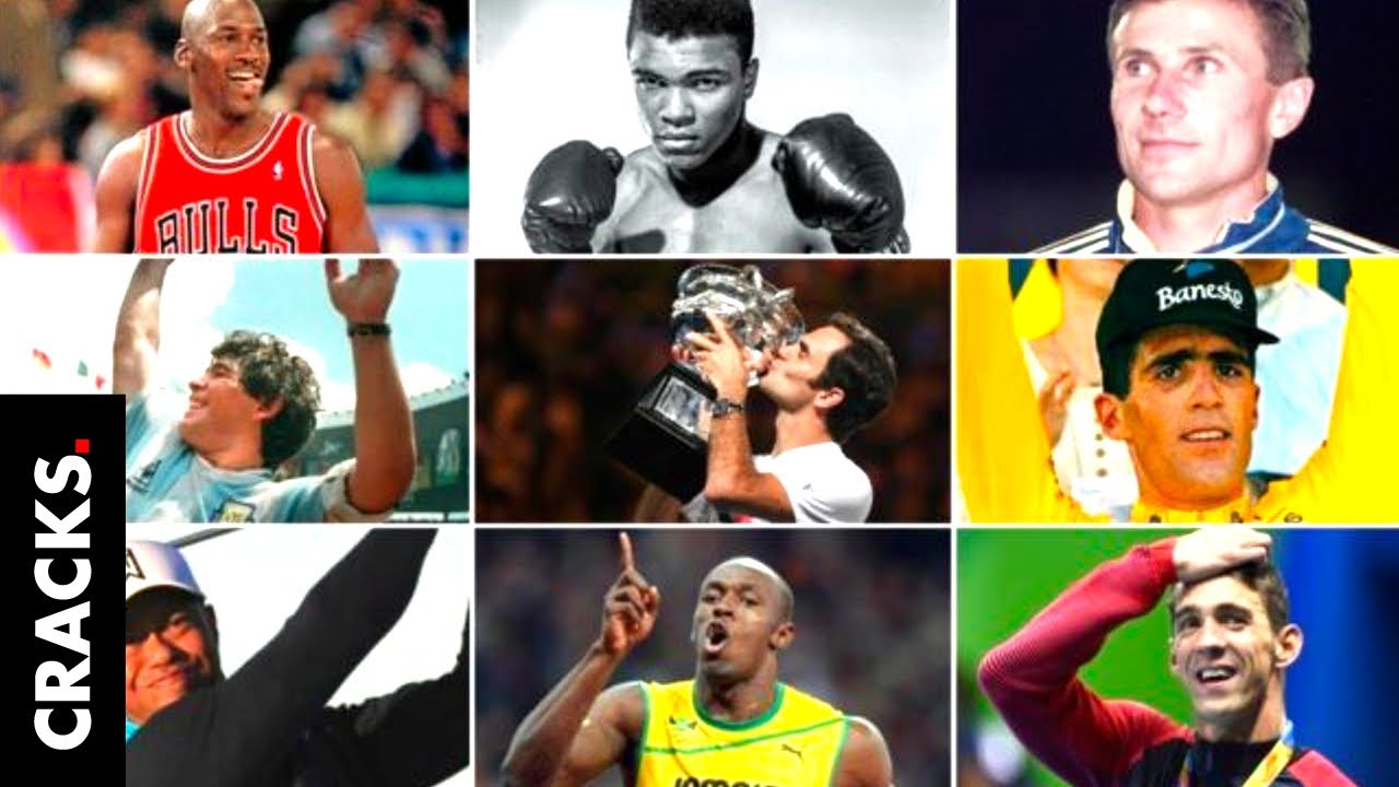 GOATS: LOS MEJORES DEPORTISTAS DE LA HISTORIA | Cracks - YouTube