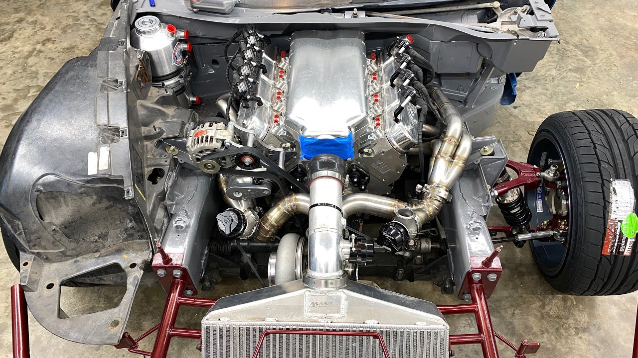 C6 Corvette competition drift build. putting all the fancy stuff in ...