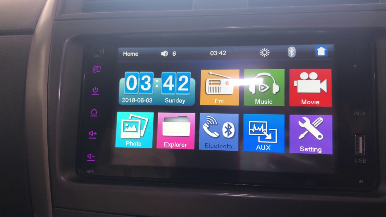 Car Display Music System (গাড়ির ডিসপ্লে সম্পর্কে জানুন) - YouTube