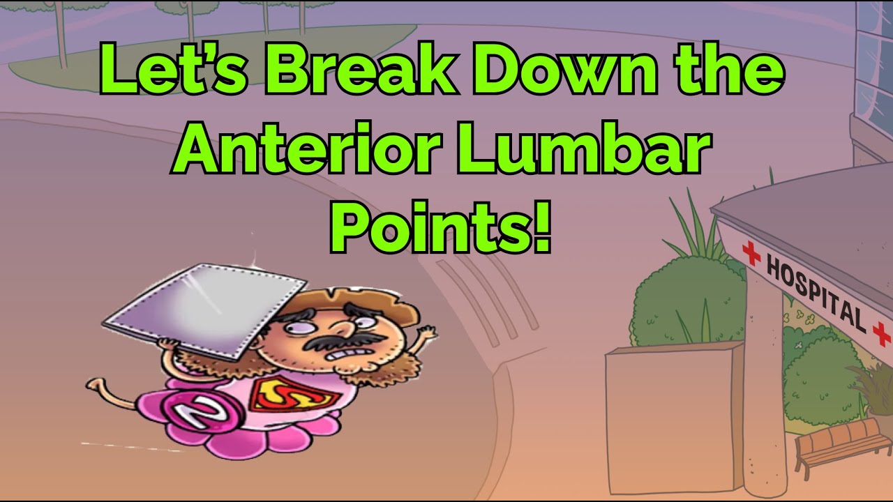 Let’s Break Down the Anterior Lumbar Points! (Step 1, COMLEX, NCLEX ...
