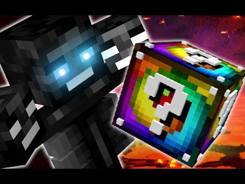 LUCKY BLOCK vs WITHER CHALLENGE | Minecraft Mod Battle