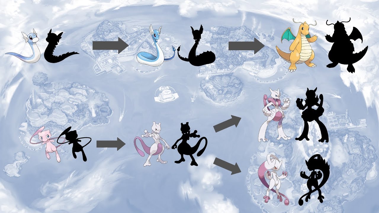 Alolan Mew Evolution & Alolan Dratini Evolution. - YouTube