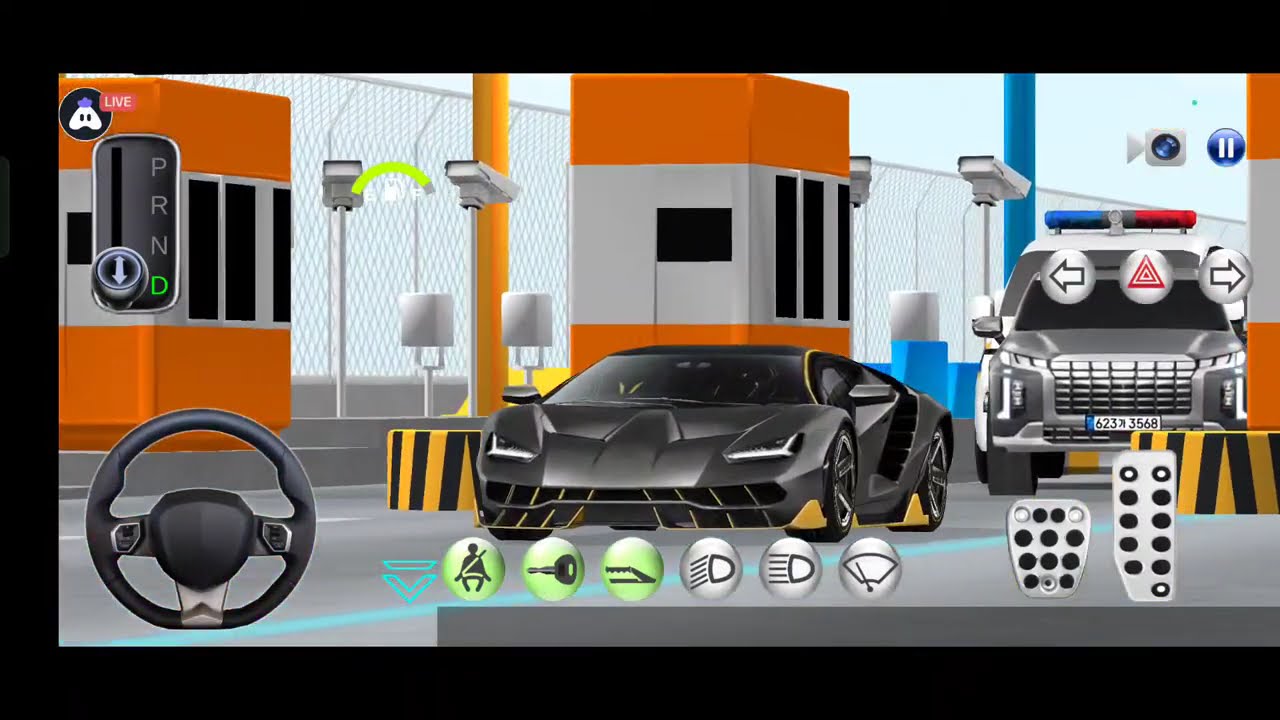ZZz Live Now New 3D Driving ClassSimulation - Refuel His Super police ...