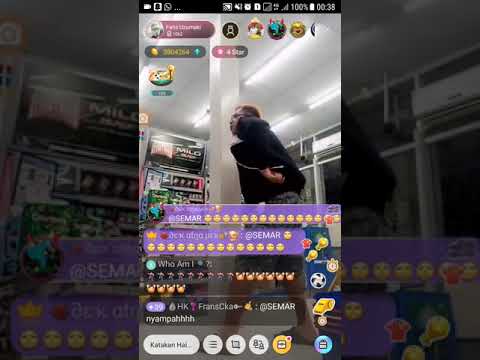 Bigo Live - Ko Andre challenge joget di indomaret ngakak kocak