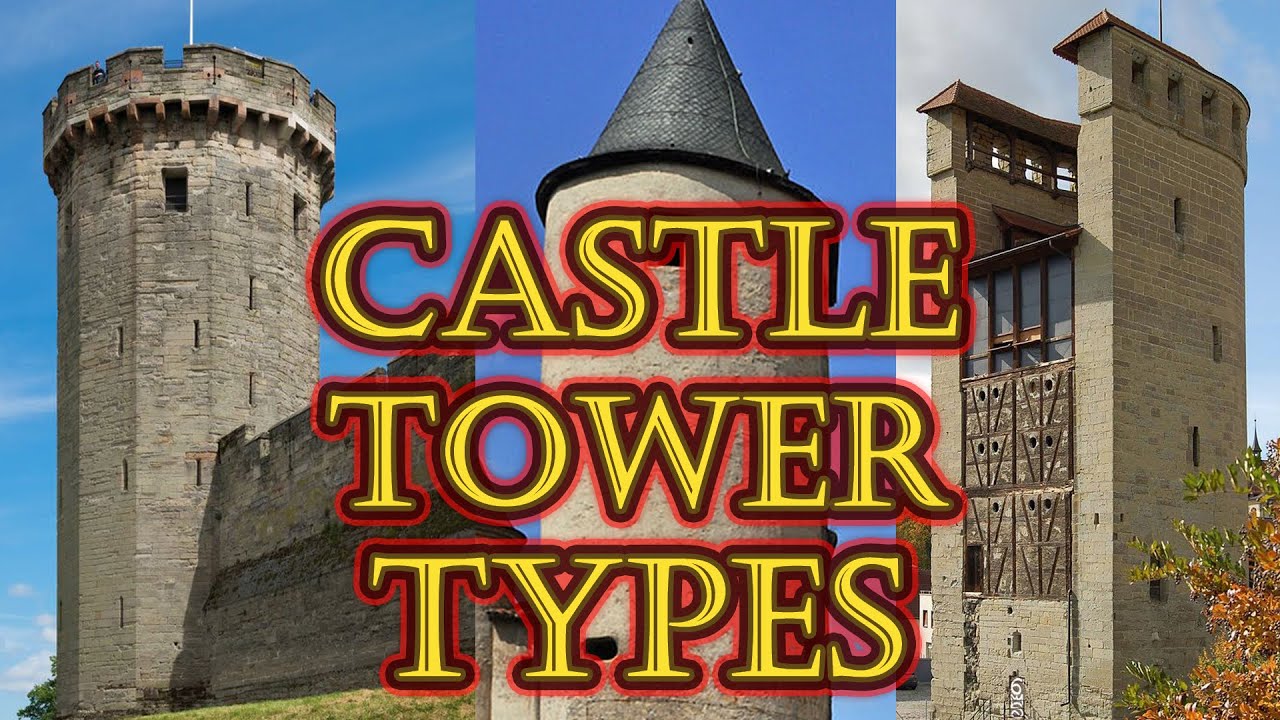 Types of Wall Towers in a Medieval Castle | Anatomy of Castles - YouTube