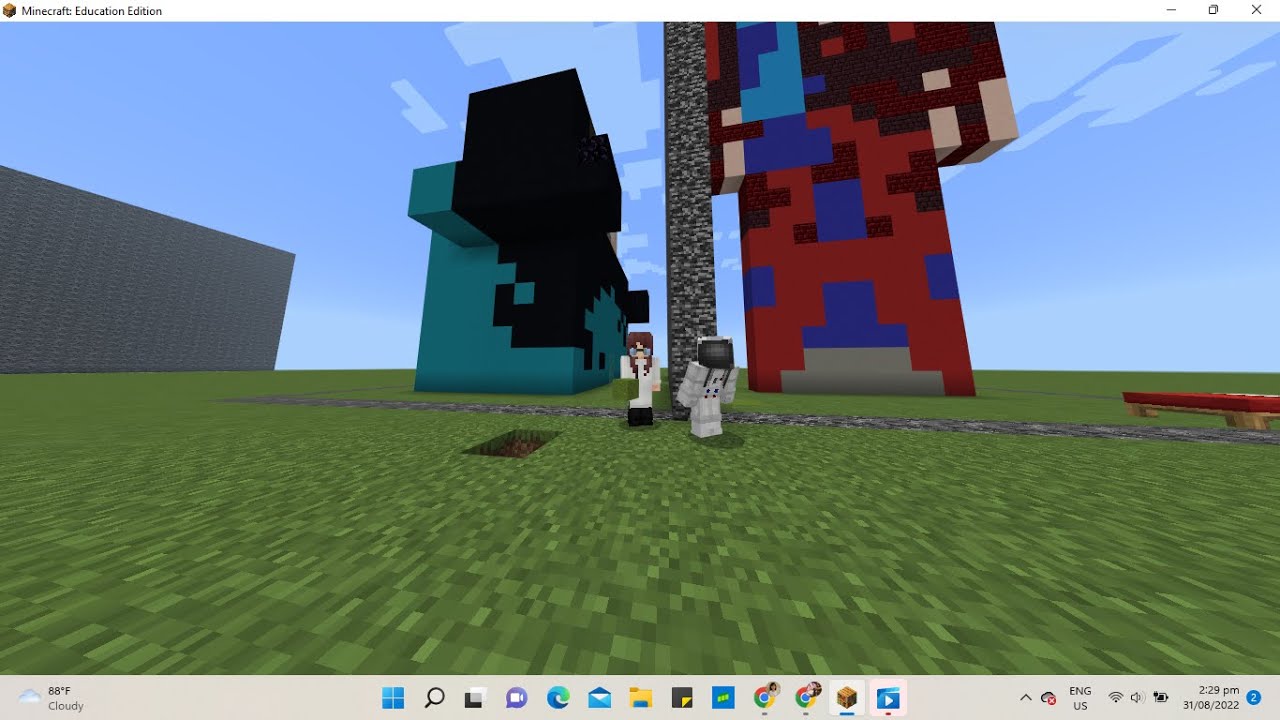 ENDERBRINE VS NETHERBRINE BUILDBATTLE (MINECRAFT) - YouTube