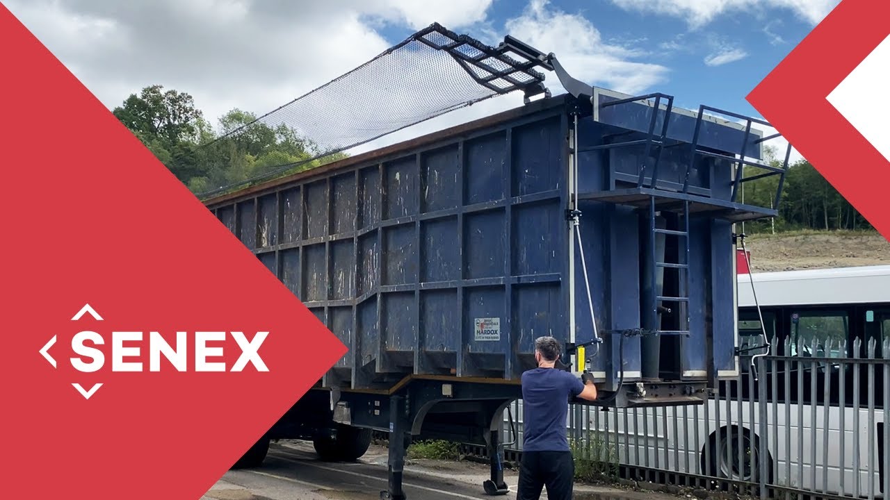 DoubleCover | afdeksysteem voor trailers | Senex - YouTube