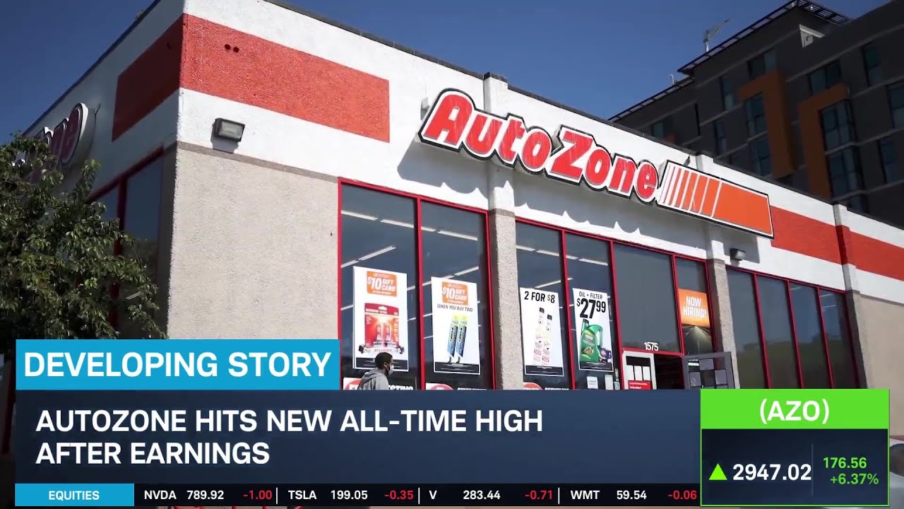 AutoZone (AZO) Races to New All-Time High After Earnings - YouTube