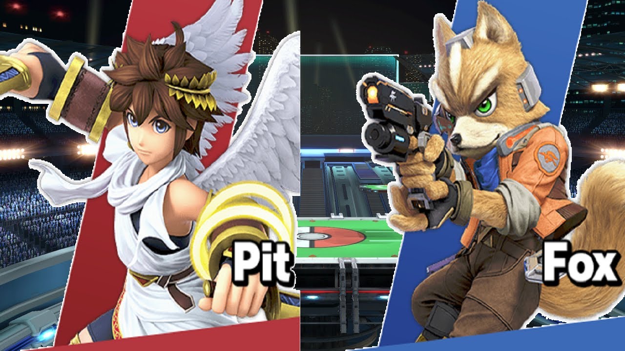 Pit vs. Fox (Super Smash Bros. Ultimate) - YouTube