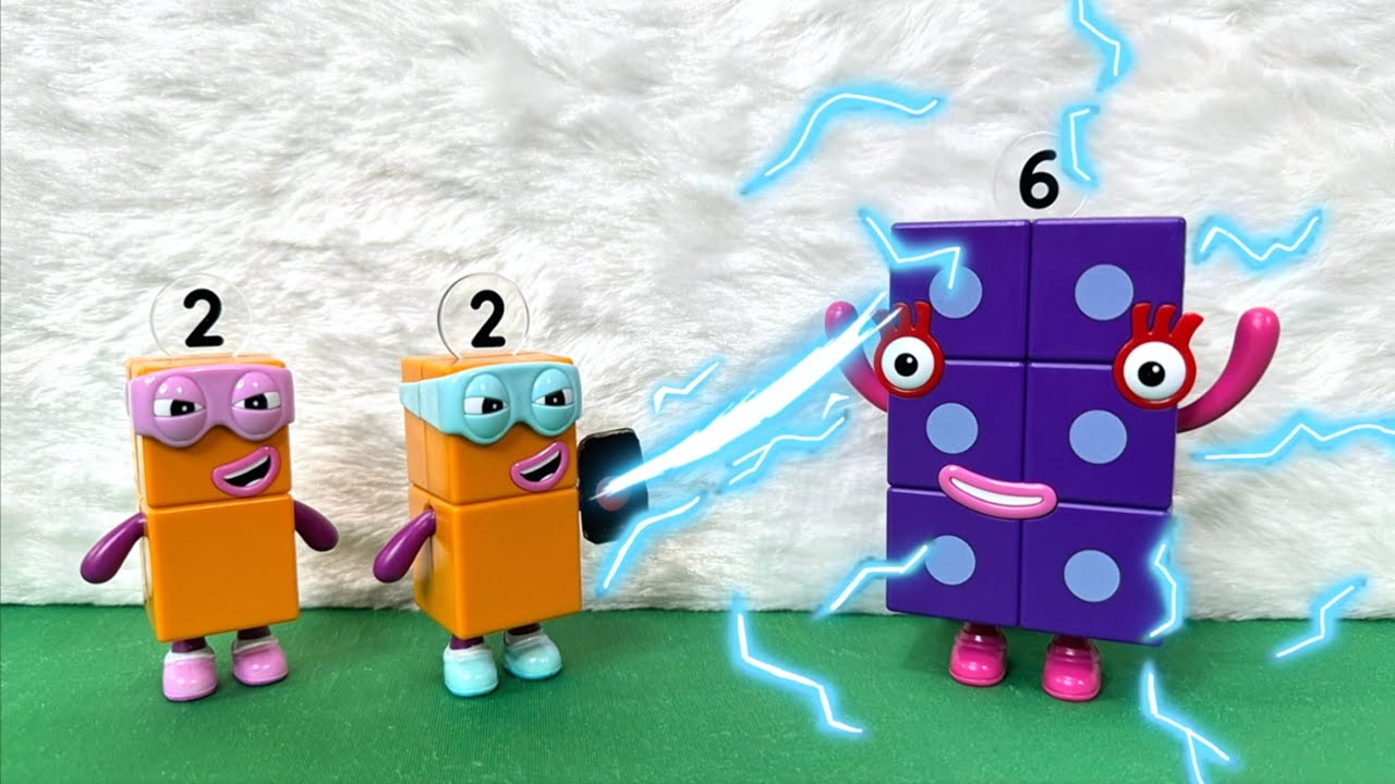 The Terrible Twos Attack! Exciting Numberblocks Episode! - YouTube