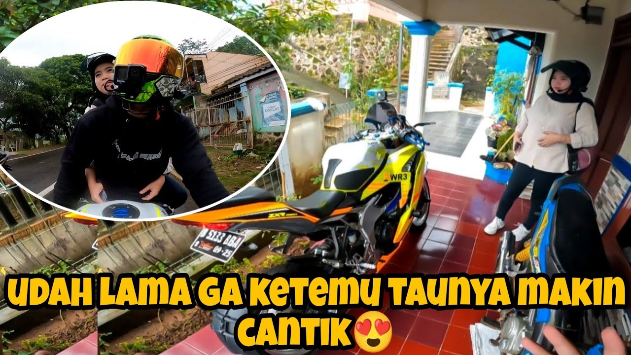 Anter Kerja Sepupu Cantik Pake Zx25r Youtube