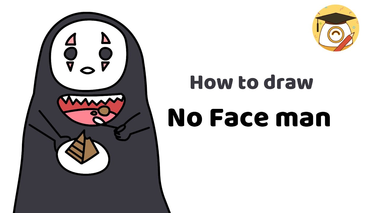 How to draw No Face man | WEDRAW Eggy Educational Drawing Robot Toy ...