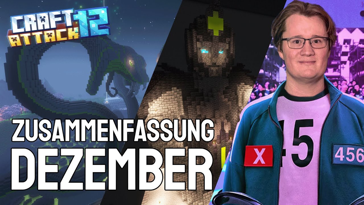 Craft Attack 12 Komplette DEZEMBER Zusammenfassung - Jeder Teilnehmer ...