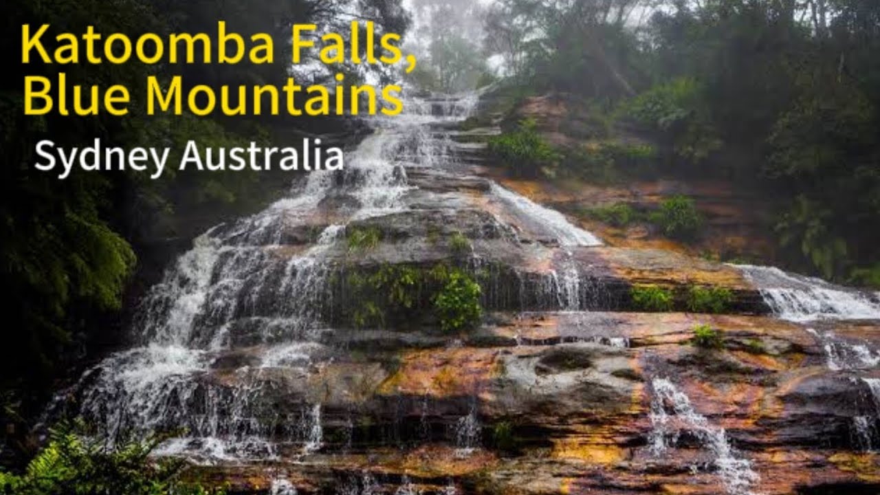 Katoomba Falls, Blue Mountains Sydney Australia - YouTube