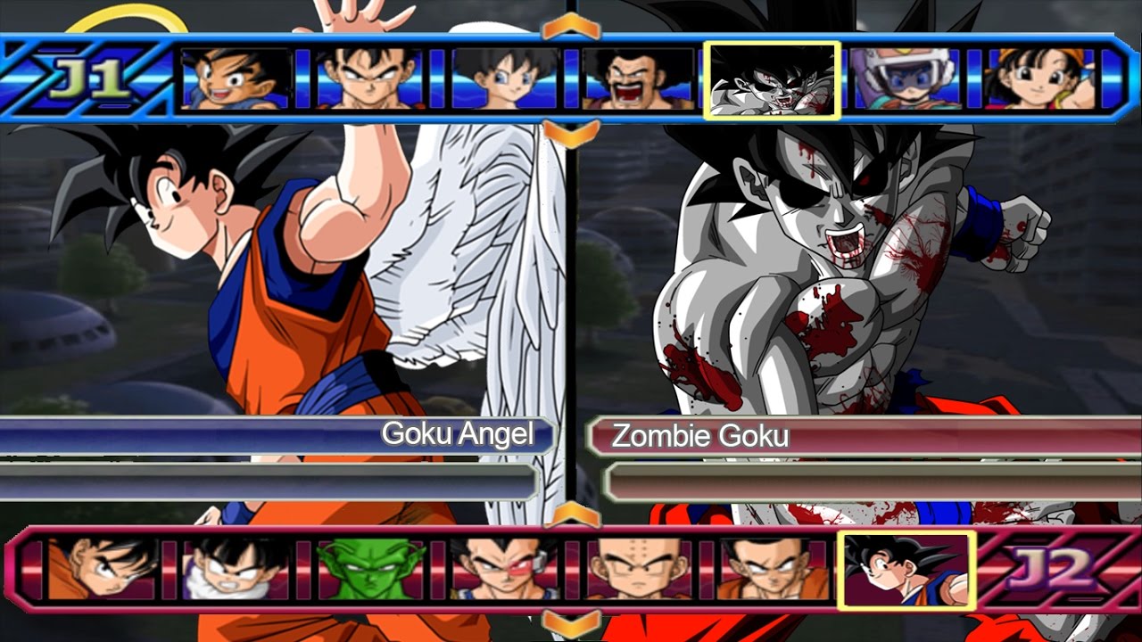 Goku Angel VS Zombie Goku - Dragon Ball Z Budokai Tenkaichi 3 Version ...