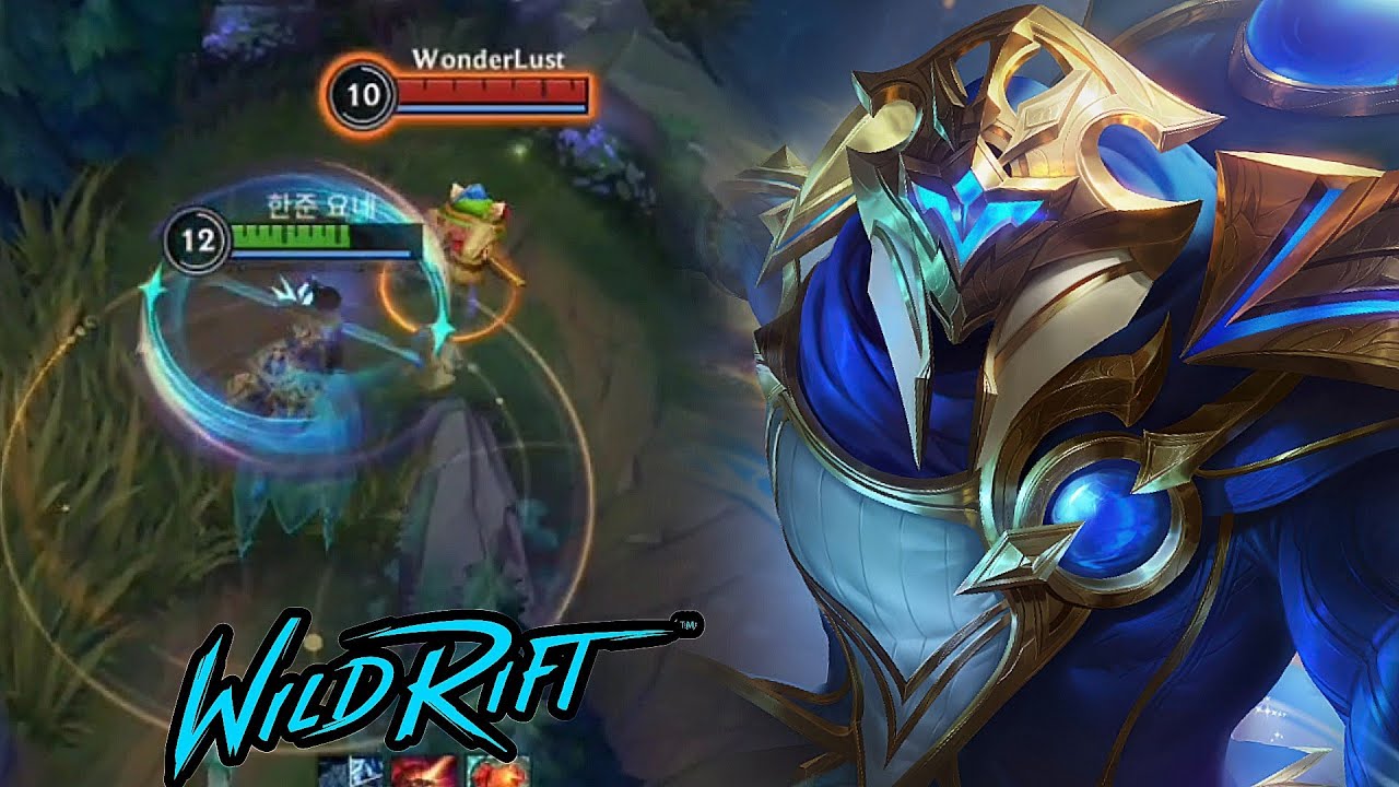 Wild rift Jax heartsteel build- jax vs teemo baron lane season 13 - YouTube