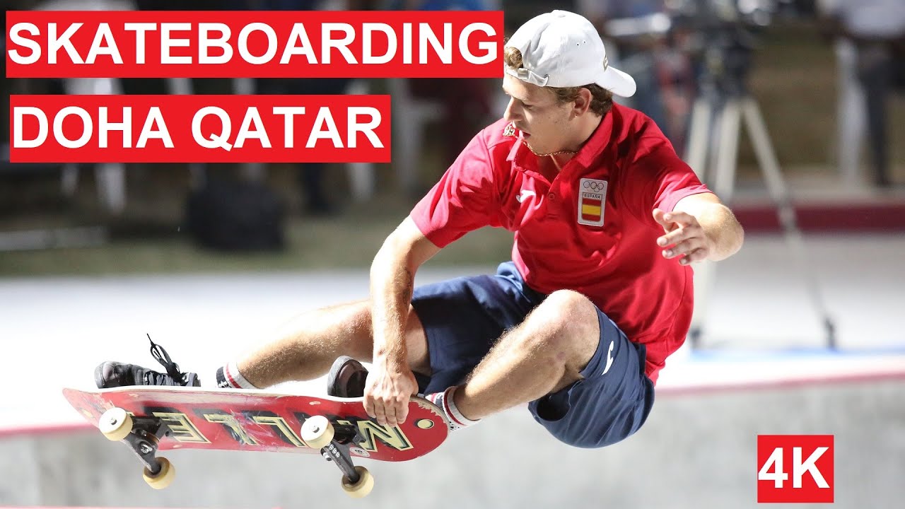 Skateboarding In Qatar 4K - YouTube
