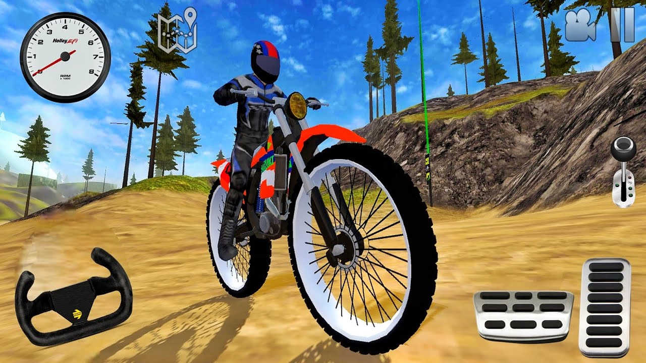 Offroad Dirt ATV Monster Quad Motor Bikes Driving Gameplay Offroad ...