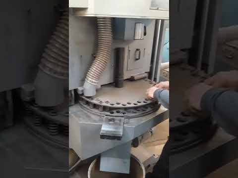 Spring-End Grinding Machine SGM9-400 - YouTube