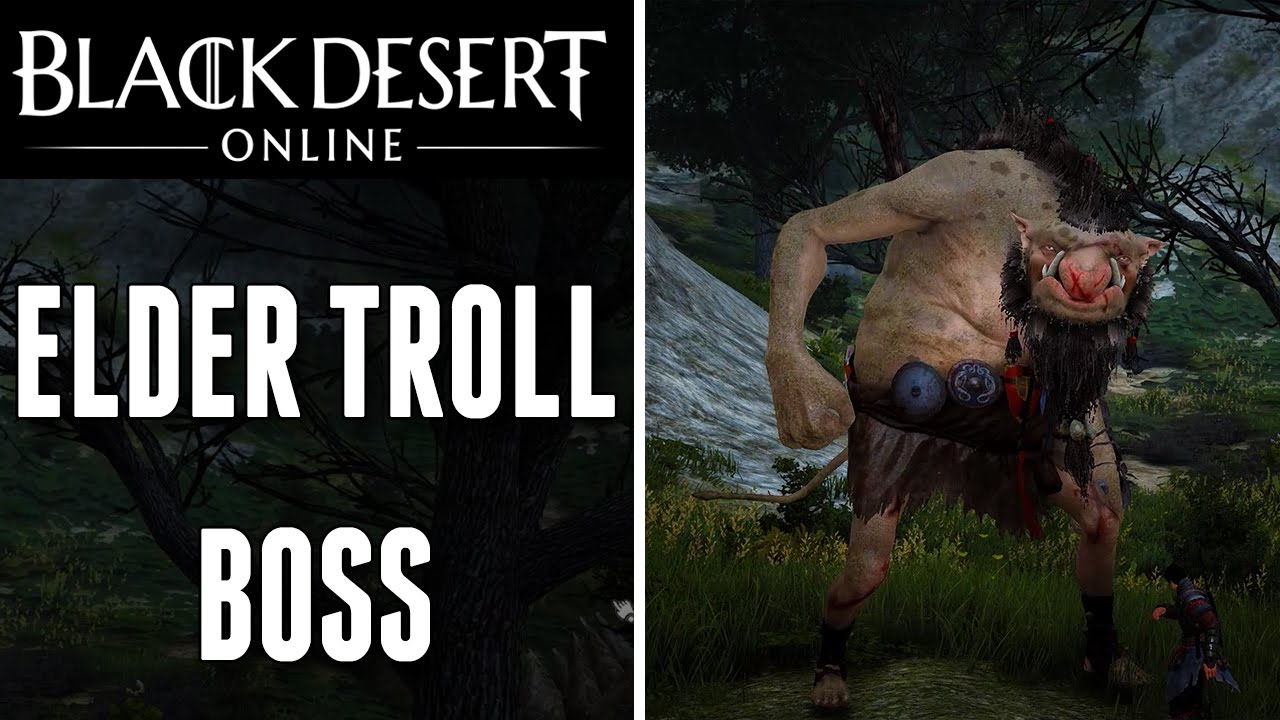 Black Desert - Elder Troll [BOSS] - YouTube