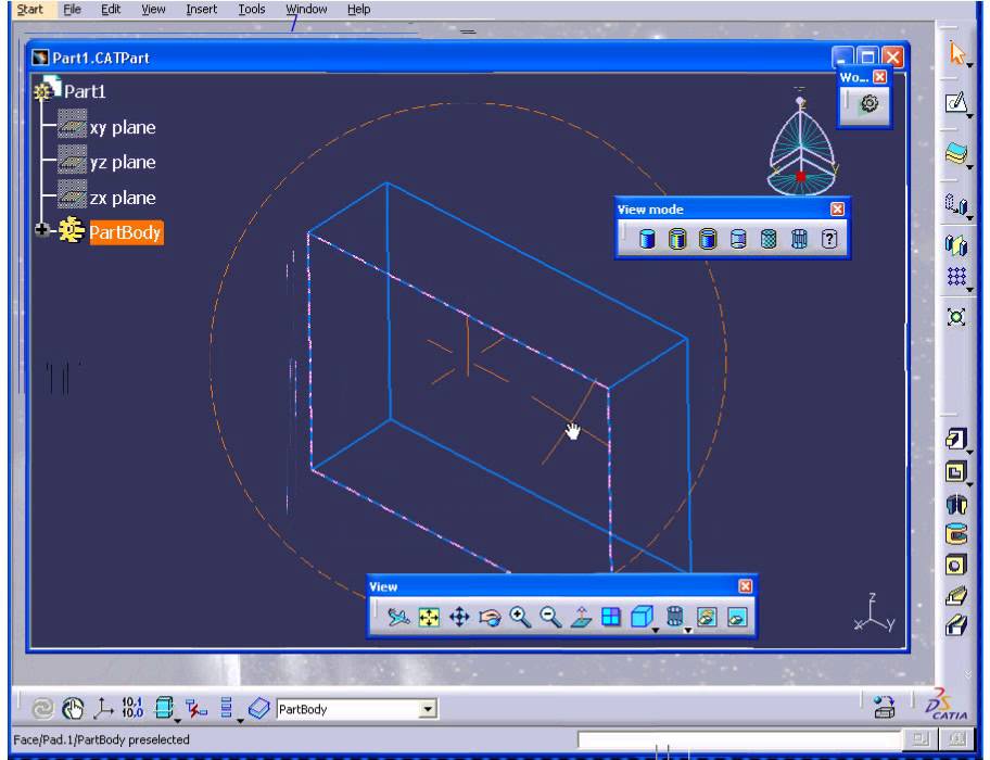 Catia tutorial 6: View Toolbar - YouTube