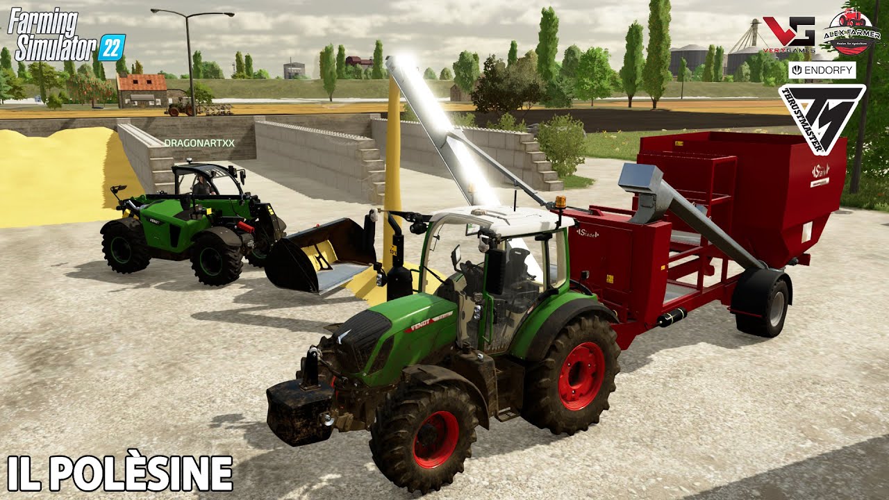 IL POLESINE IL CCM CON LA MAIZE PLUS - FS22 ALEXFARMER - YouTube