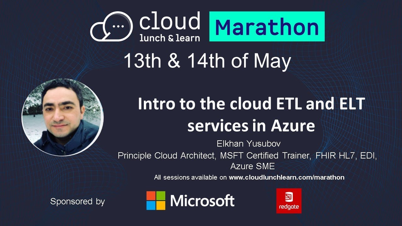 Intro to the cloud ETL and ELT services in Azure - YouTube