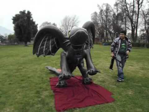 toothless suit inflation - YouTube