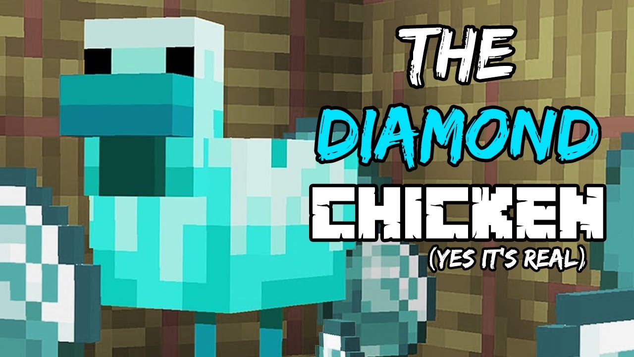Diamond Chicken - Minecraft Monsters #shorts - YouTube