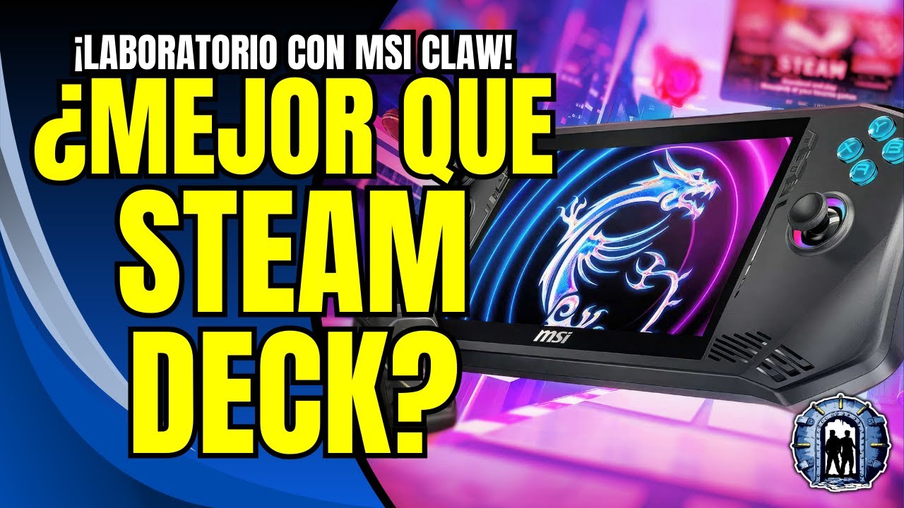 PROBAMOS LA MSI CLAW, ¿MEJOR QUE UNA STEAM DECK? KINGDOM HEARTS EN DECK ...