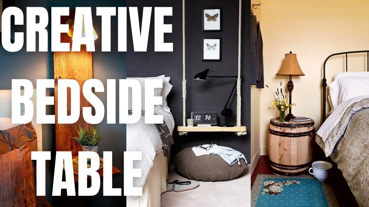 Creative Bedside Table Ideas. Cool Nightstand Designs and Inspiration ...