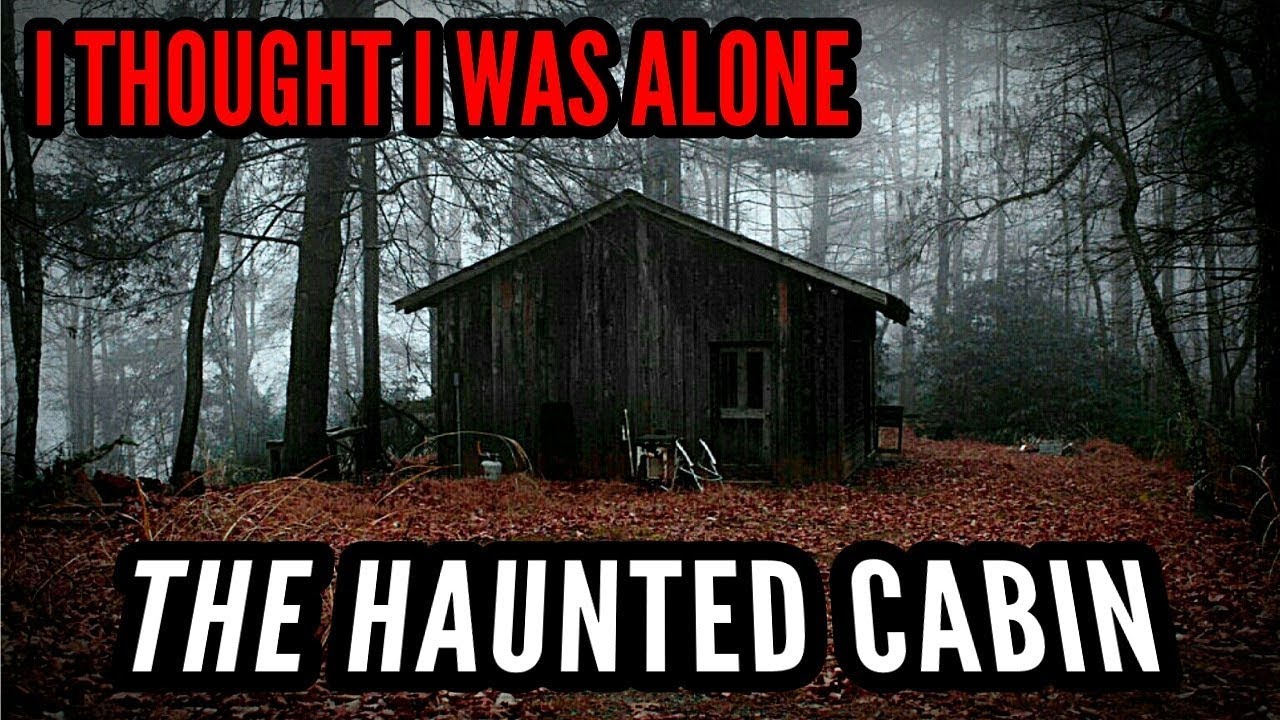 CABIN IN THE WOODS (HIDING FROM SQUATTER! ) - YouTube