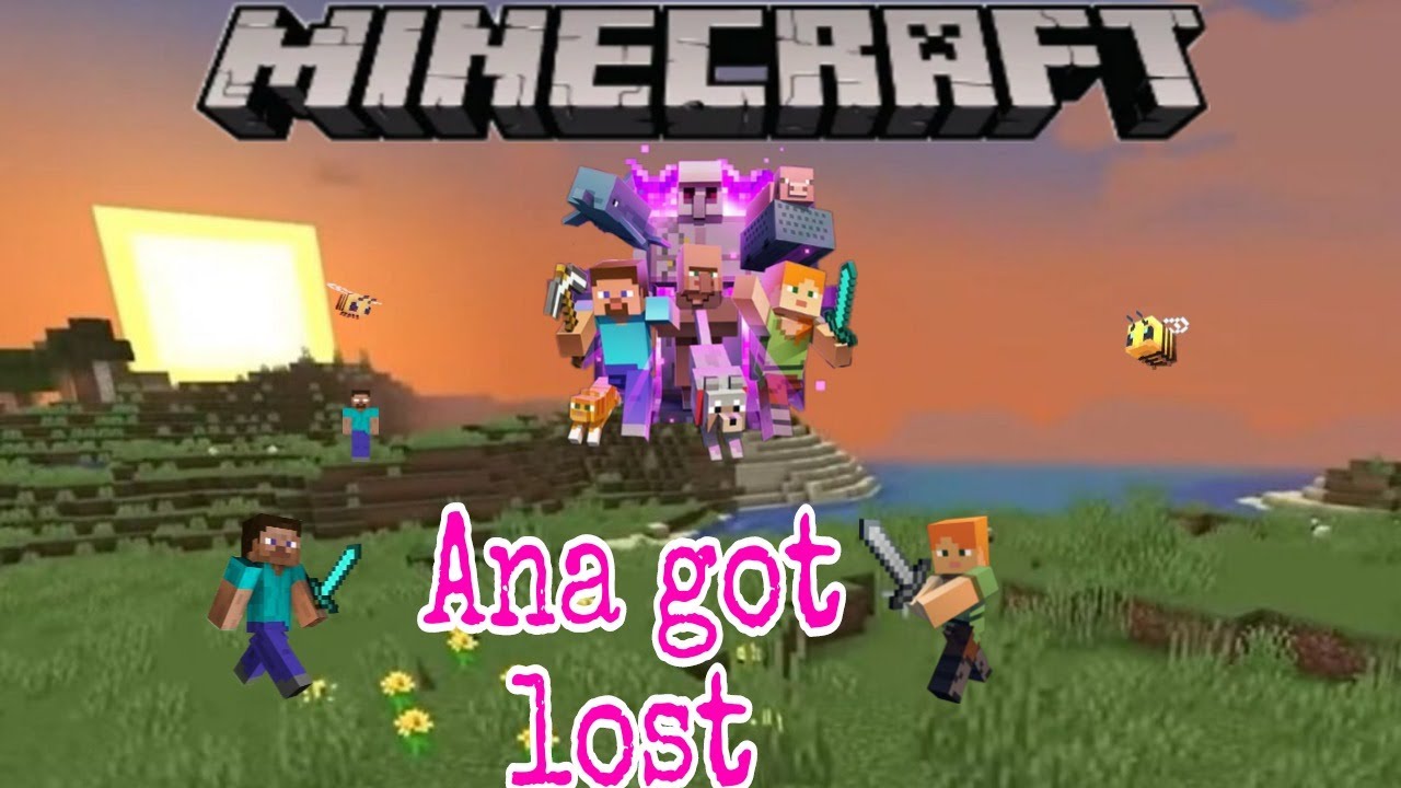 Minecraft but ana got lost | Minecraft multiplayer part 2 | AAlis ...
